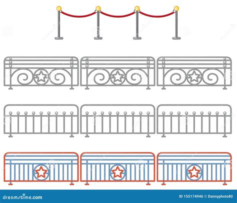 Circus Gate Design On White Background Cartoon Vector CartoonDealer Com
