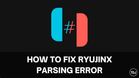 Ryujinx Parsing Error How To Fix The Daily Juice