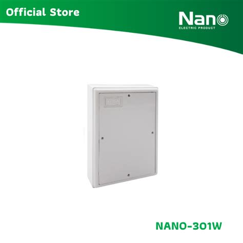 Nano แผงไฟฟ้าพลาสติก 4x6x1 2 40 ชิ้น กล่อง รุ่น Nano 301 Shopee Thailand