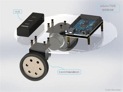 Ros移动机器人 Solidworks整个机器人设计文件（三维 激光雷达 Arduino Nvidia）（sldprt Sldasm）雷达的