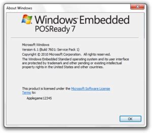 Windows Embedded POSReady Build BetaWiki