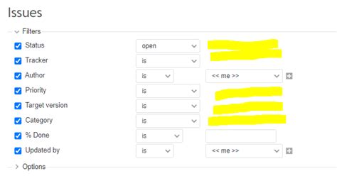 Defect 39743 Missing Filter Fields Redmine