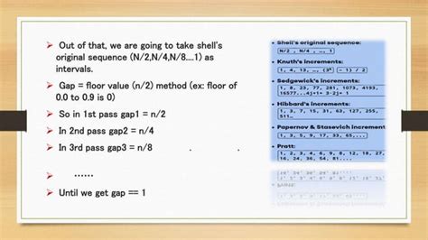 Shell Sort 2pptx