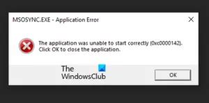 Fix Msosync Exe Error Can I Disable It