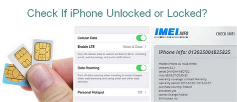 how to check if iphone is unlocked or locked