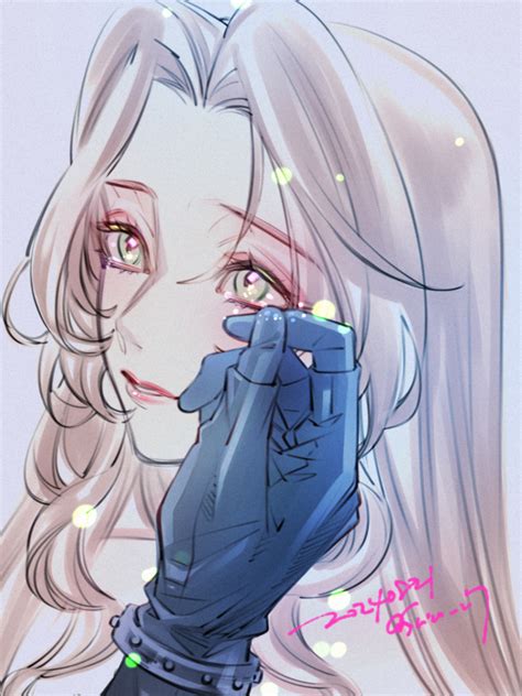 Wakakusa E Aerith Gainsborough Cloud Strife Final Fantasy Final Fantasy Vii Final Fantasy