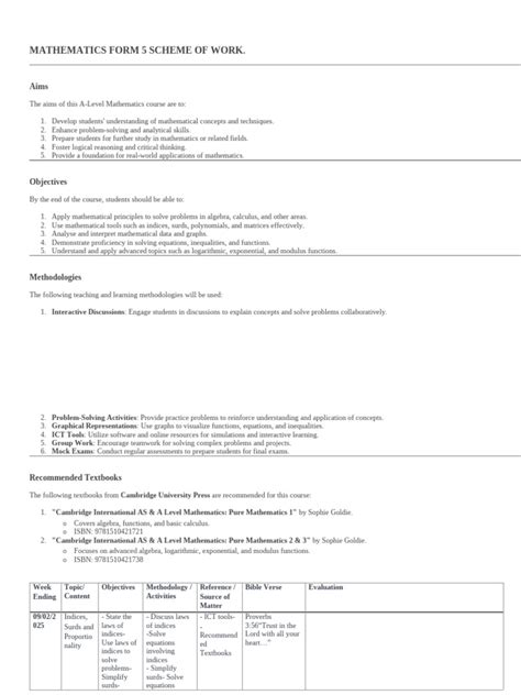Form 5 Maths Pdf Matrix Mathematics Mathematics