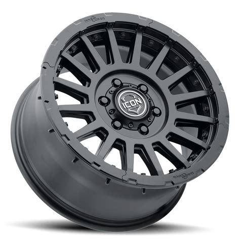Recon Pro Satin Black Icon Alloys Icon Vehicle Dynamics