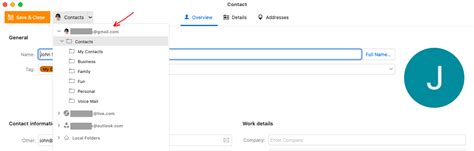 How To Edit Contact List EM Client