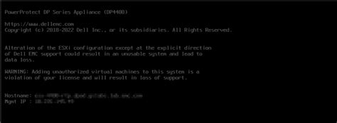 Dp4400 Deployment Fails At 10 Dell Philippines
