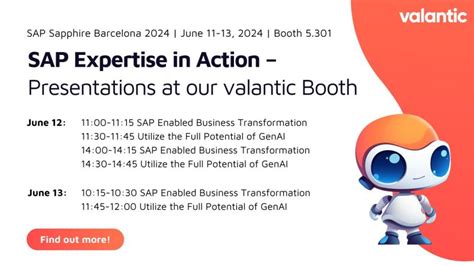 Sapsapphire Genai Sap Transformation Sapsolutions Sapsignavio… Valantic Sap Services