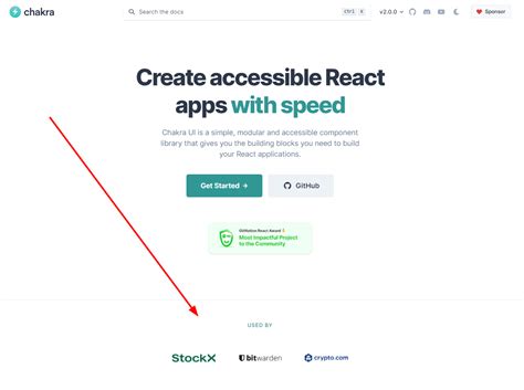 Show Major Companies Using Chakra Ui On Landing Page · Issue 609