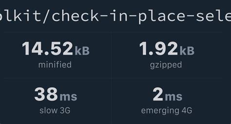 Dbp Toolkit Check In Place Select Bundlephobia