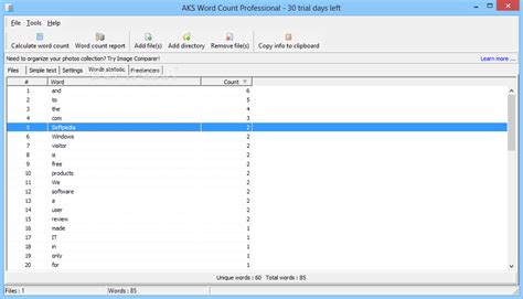 Aks Word Count Professional Download Softpedia