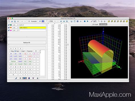 Graphing Calculator 3d Mac Traceur De Courbes Mathématiques Gratuit