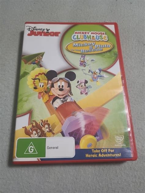 Mickey Mouse Clubhouse Mickey And Pluto To The Rescue Dvd 2006 For