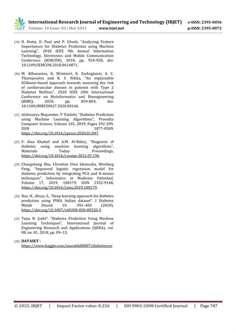 Diabetes Prediction Using Ml Pdf