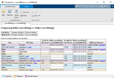 比较文件和文件夹和合并文件 Matlab And Simulink 卡塔尔世界杯8强比赛直播