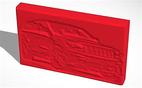 3d Design Jeep Grand Cherokee Srt Hellcat From Image Generator Tinkercad