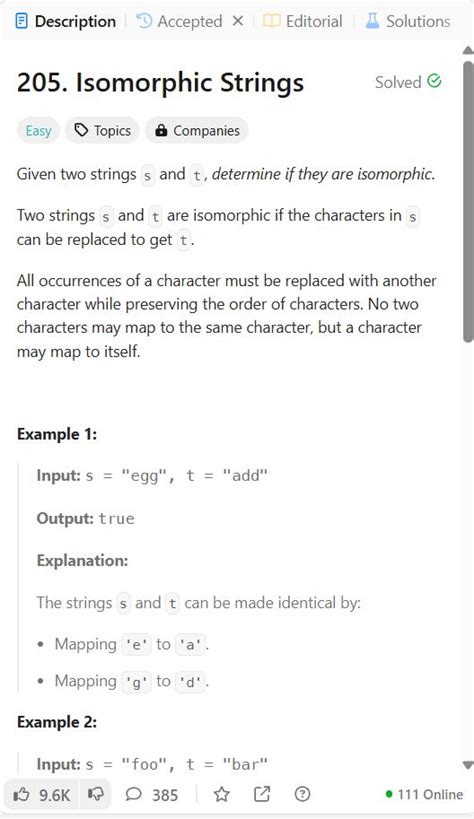100daysofcode 100daysofcode Codingchallenge Isomorphicstrings