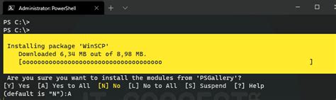 Comment Utiliser Le Module Winscp De Powershell It Connect