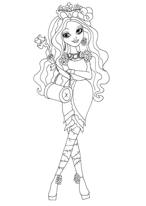 Coloriage Ever After High Coloriages à Imprimer Wonder Day