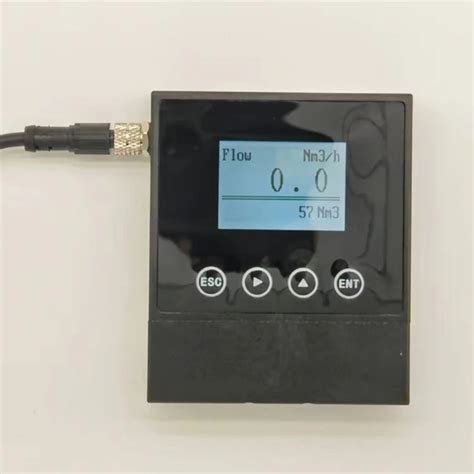 Micro Thermal Gas Mass Flow Meter With RS485 MODBUS High Precision Gas