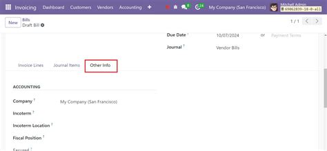 Vendor In Odoo 18 Invoicing Odoo 18 Community Book