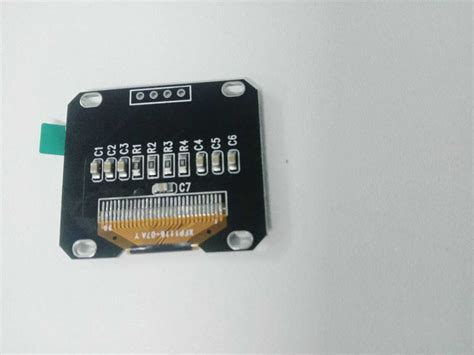 1 3 Inch I2c Iic 128 X 64 White Oled Display Module 4pin Black Pcb Unsoldered Buy Online