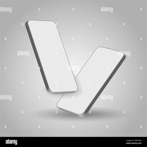 Smartphone Mockup In Rotated Position Mobile From Different Angles