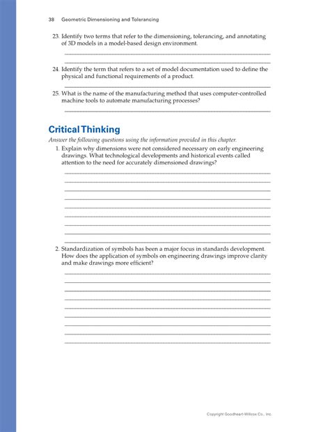 Geometric Dimensioning And Tolerancing Principles And Practices 10e Textbook Page 38