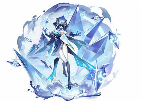 Mirror Maiden Genshin Impact Drawn By Fukuro 0a0 Danbooru