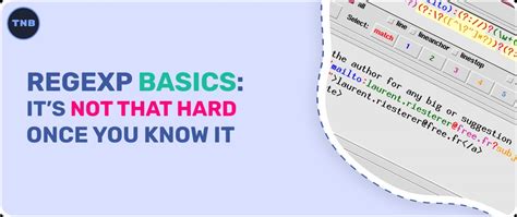 Regexp Basics Its Not That Hard Dev Community