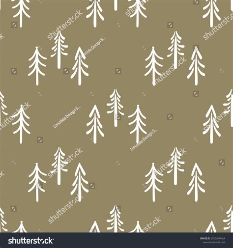 Seamless Background Simple Forest Tree Gender Stock Vector Royalty Free Shutterstock