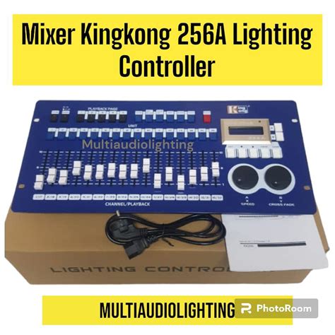 Jual Mixer Kingkong 256a Dmx Lighting Controller Shopee Indonesia