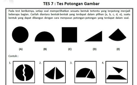 Contoh Soal Dan Jawaban Tes Psikotes Psikotest Ist Tes Pengetahuan
