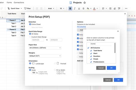 Switching Between Gantt View And Grid View Smartsheet Community