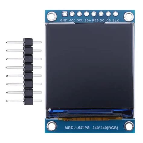 154 Inch Full Color Ips Lcd Display Module 240x240 Spi Interface