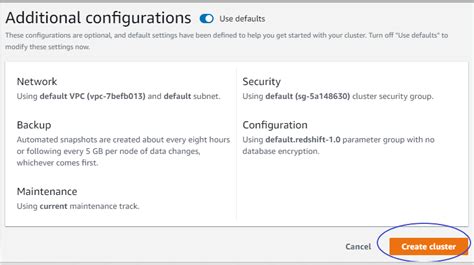 How To Launch Aws Redshift Cluster Using Aws Management Console In