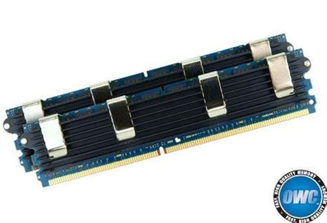 owc 2 0gb 2 x 1gb pc6400 ddr2 ecc 800mhz 240 pin at