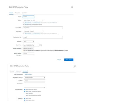 Appendix Hdfs Replication Policy Reference Dell Emc Powerscale And