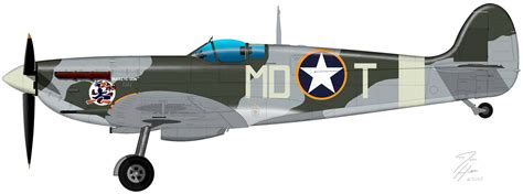 Gentile Spitire Usaaf Side Landed By Great Jimbo On Deviantart