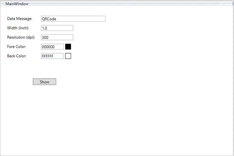 C How To Create Draw Qr Code Code 128 Barcode Images On Wpf Windows