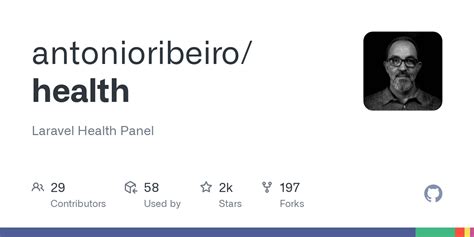 Github Antonioribeirohealth Laravel Health Panel