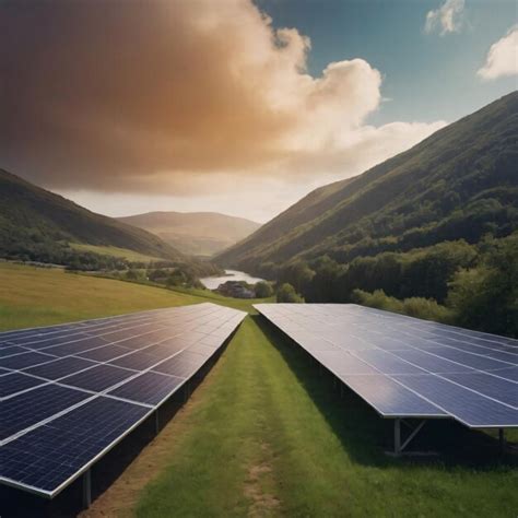 Renewable Energy Technology Premium Ai Generated Image