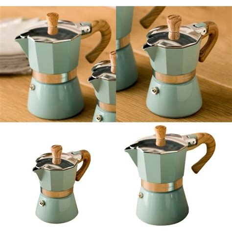알루미늄 모카 에스프레소 커피 메이커 드립 포트 퍼콜레이터 탑 150 또는 300ml 홈 파티 바용 Diy 티몬