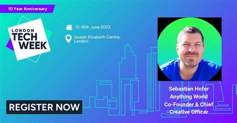 Sebastian Hofer On Linkedin London Tech Week 2023
