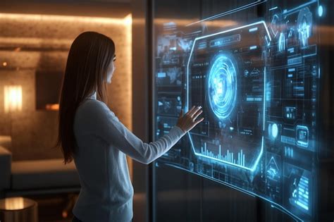 Businessmen And Humanoid Robot Work On A Project Chat Bot Chatbot Ai