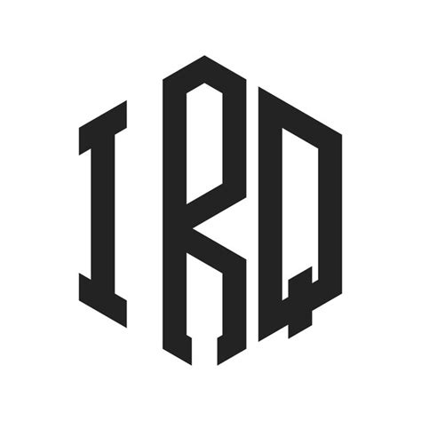 Premium Vector Irq Logo Design Initial Letter Irq Monogram Logo Using