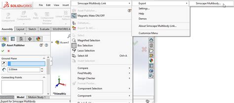 Enable Simscape Multibody Link Plugin In Solidworks Matlab And Simulink